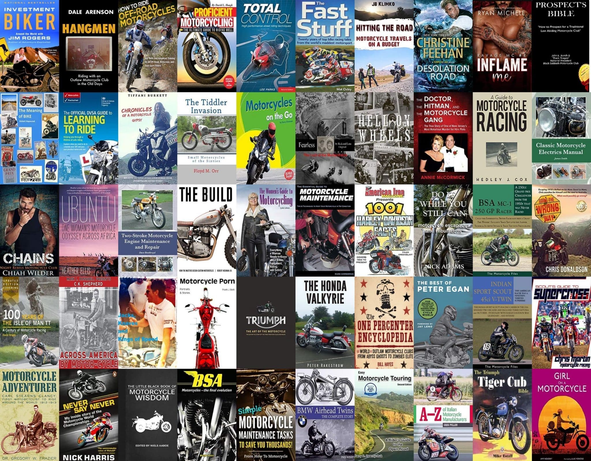 Top 52 Most Popular eBooks on Motorcycling - AGVSPORT