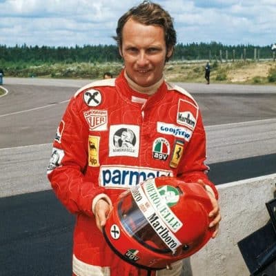 Rare AGV X1 Helmet Worn By Niki Lauda In Infamous 1976 Crash Hits ...