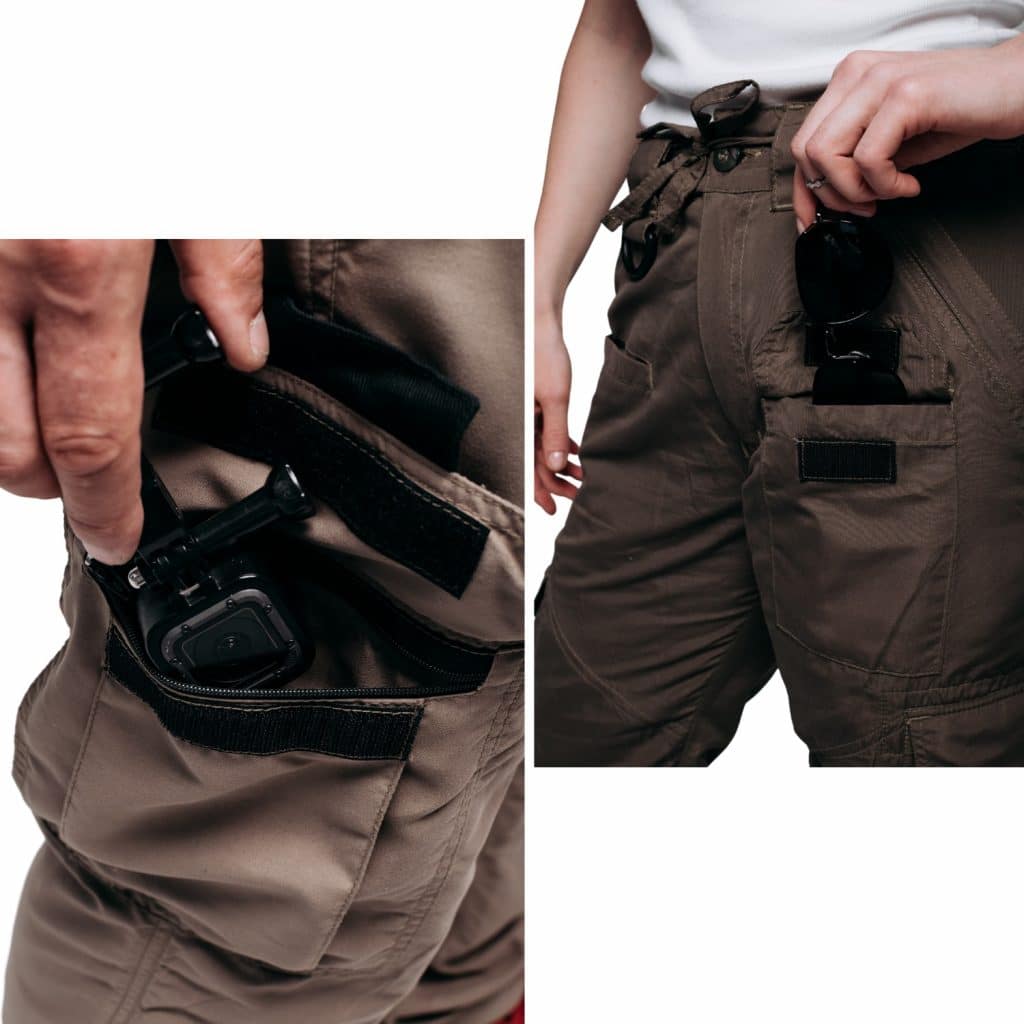 PROJECT 7 Travel Pants Lightweight with 11 Pocket Design